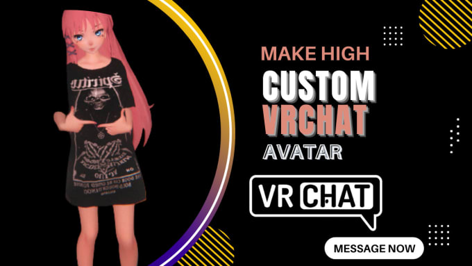 Make High Custom Vrchat Avatar 3d Model Vroid Nsfw Vr Chat Avatar By Abirfaizan Fiverr