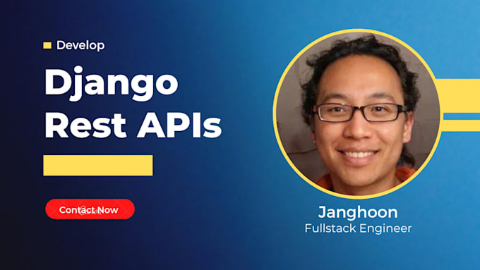 Develop rest apis with django rest framework by Papapalapa | Fiverr