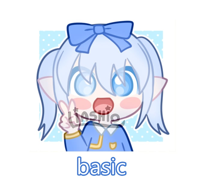Draw a cute chibi ych by Liashio | Fiverr