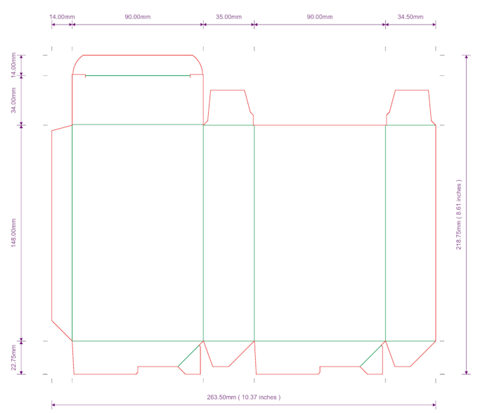 Create cad drawing file for packaging by Kartheeshelvara | Fiverr