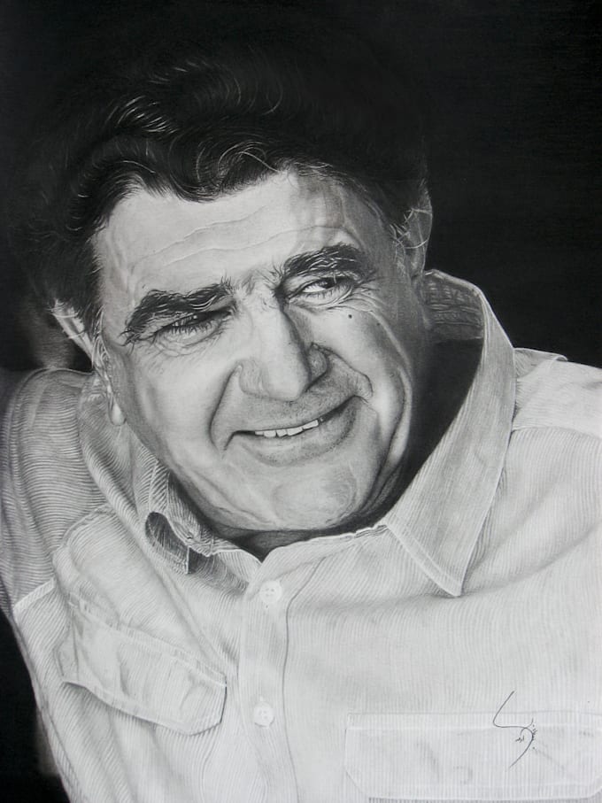 Create high detailed hand sketched portraits of photos by Armeholmes ...