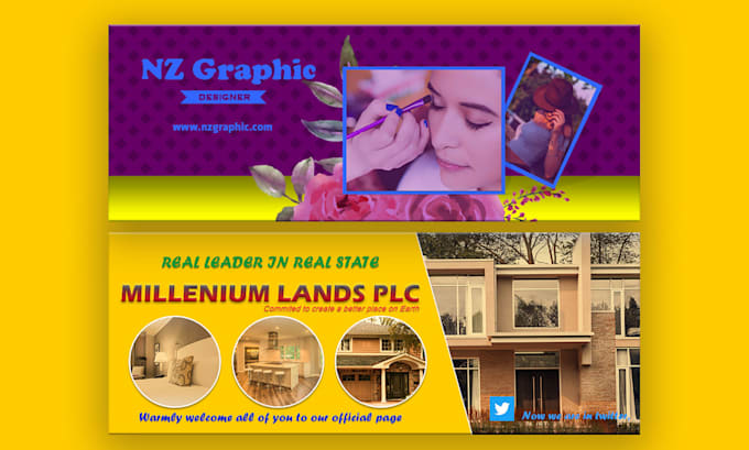 Design you a unique facebook cover and fb post by Rlamith | Fiverr