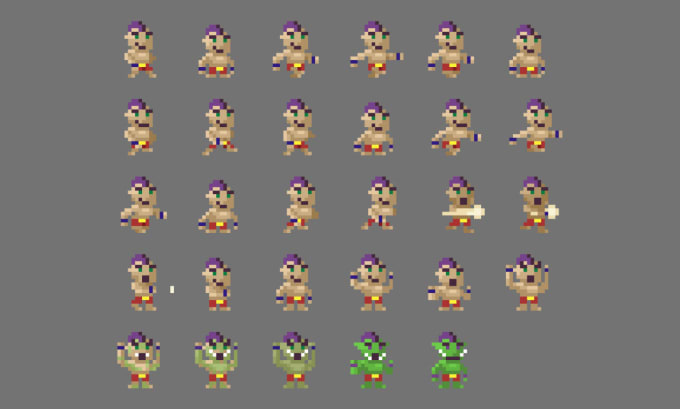 Create pixel art characters with animations by Lafincastudio | Fiverr