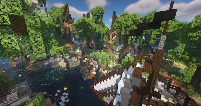Build a professional minecraft spawn by Artishttp | Fiverr