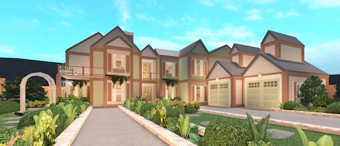 Build a custom bloxburg house by Arcticnaura | Fiverr