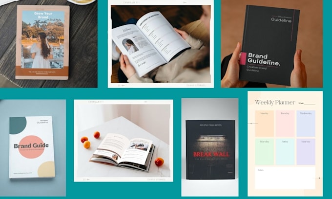 Design canva ebook, worksheet, journal, planner, checklist by Parizat ...