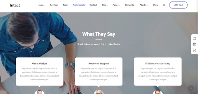 Create responsive websites in html css javascript reactjs by ...