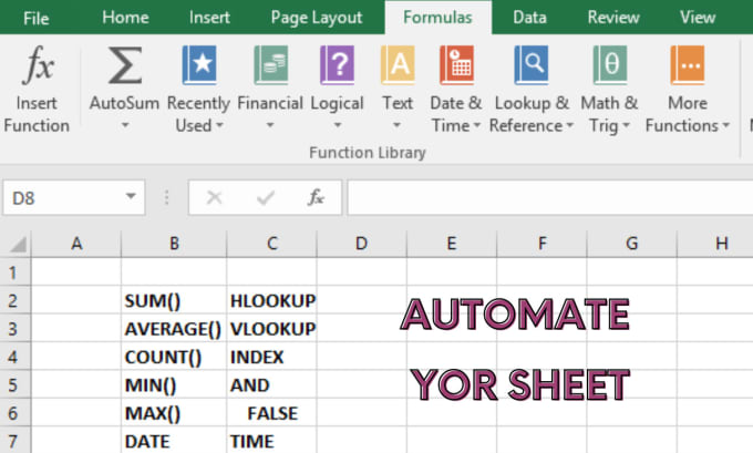 Automate your excel sheet by Tasir170 | Fiverr Automate your excel sheet by Tasir170 | Fiverr