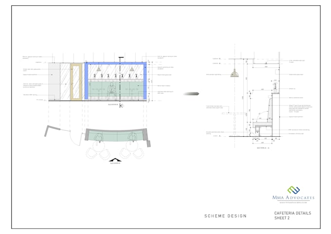 Working drawings for interior design fit out projects by Bugseyeview ...