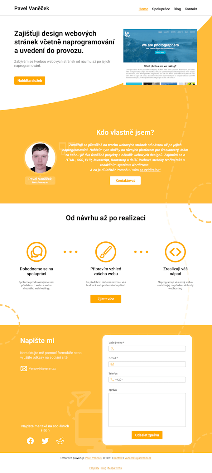 Convert your design to responsive html js css bootstrap by Vanecek0 ...