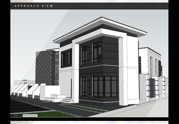 Do 3d modeling, realistic architectural landscape and rendering of your project by Juniorzeal ...