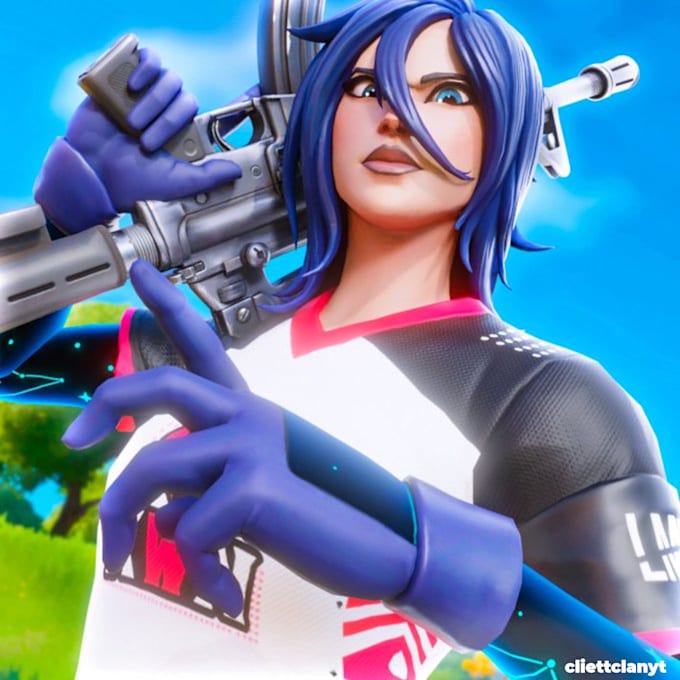 Create a custom fortnite thumbnail or logo for you by Cliettclanyt | Fiverr