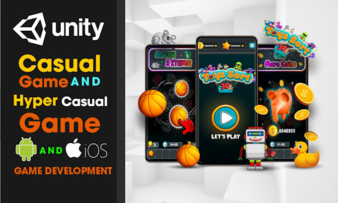Develop complete hyper casual 2d, 3d unity games by Waqar_ahmed321 | Fiverr