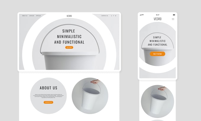 Convert your design into html and css by Atsa21 | Fiverr