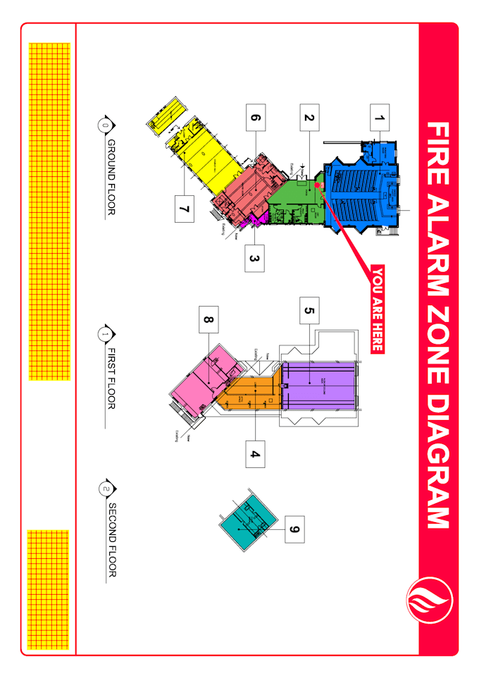 Make fire alarm zone plans by Clarkcabansag | Fiverr