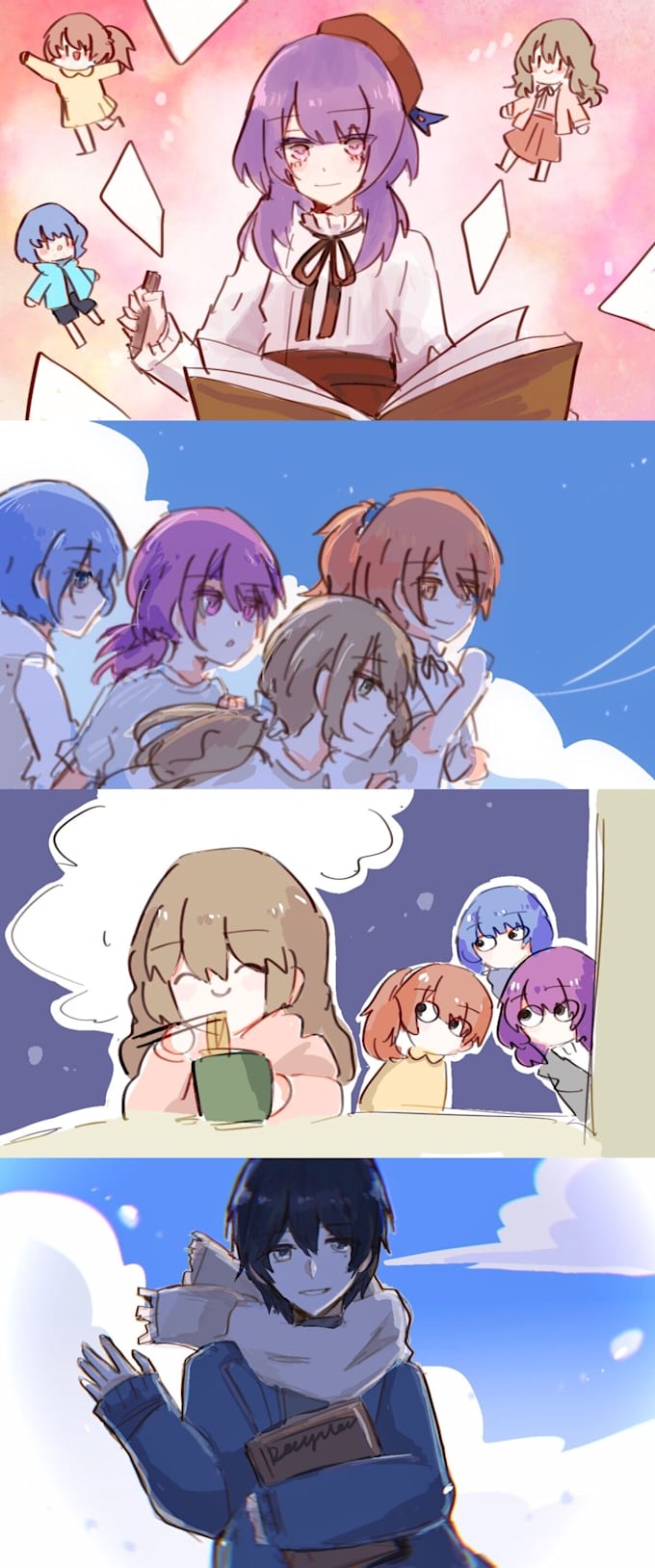 Draw an anime style custom thumbnails for you by Hyrerk | Fiverr