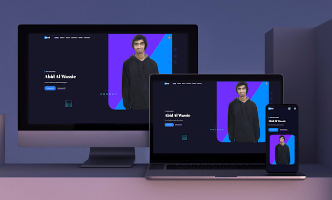 Create your front end react website by Abidalwassie | Fiverr