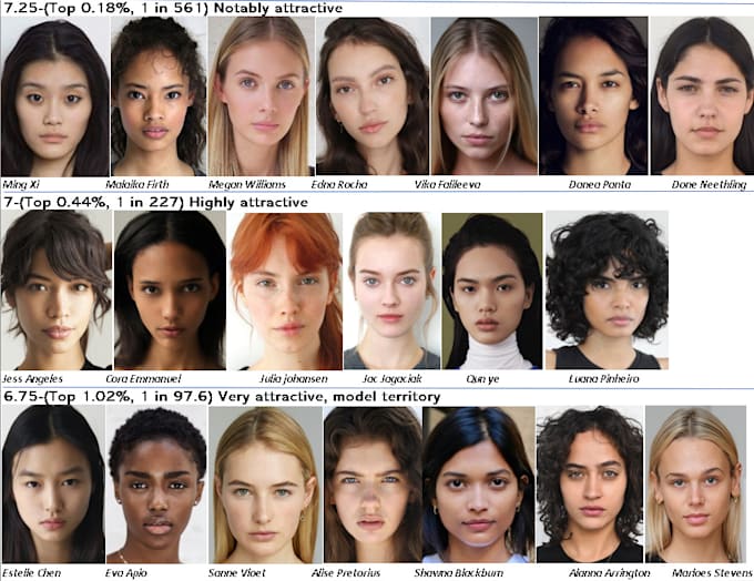 Rate your attractiveness and give improvement advice by Ditdip | Fiverr