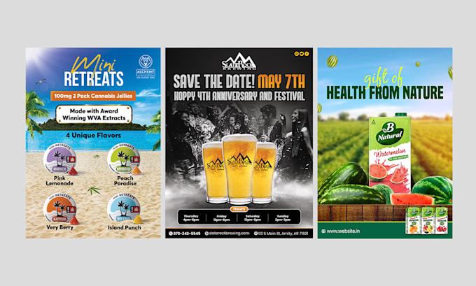 Design promotional posters and ads for your social media by Designer ...