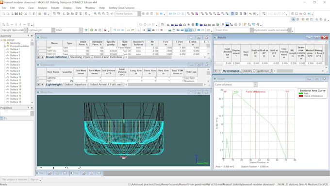Calculate and prepare stability booklet in maxsurf for your ship design ...