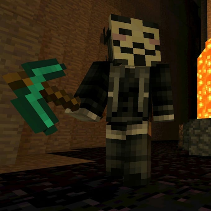 Make a custom high quality minecraft skin by Mshayanamjad | Fiverr