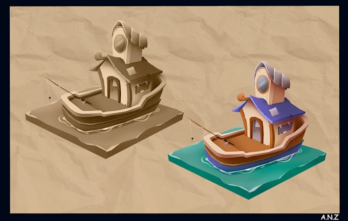 Create 2d objects for games and illustrations by Artanastasiia | Fiverr