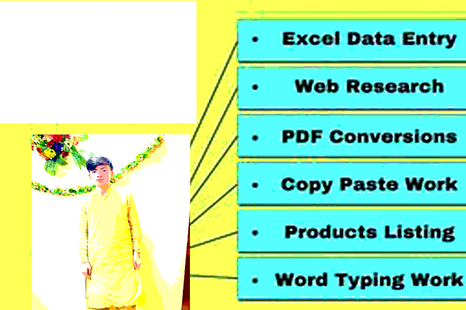 Provide Data Entry Work Typing Copypaste Web Research By Huzaifaarainn22 Fiverr 