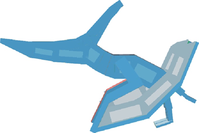 Make you a dinosaur block bench model for minecraft by Budget_cloaker ...