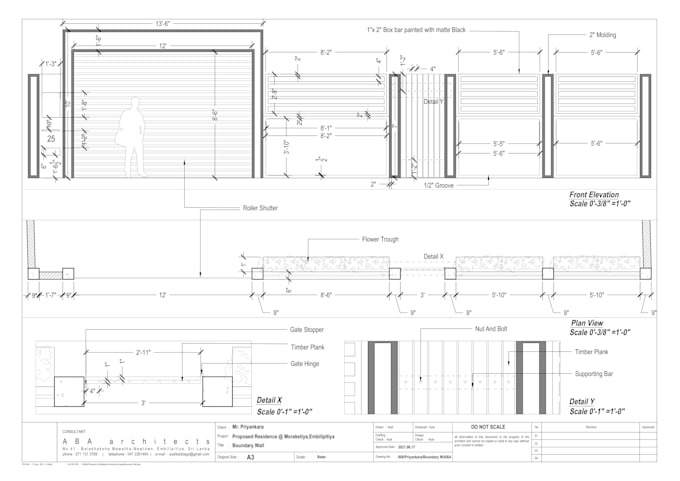Make professional 2d and 3d architectural cad drawings by Ayalbaddage ...