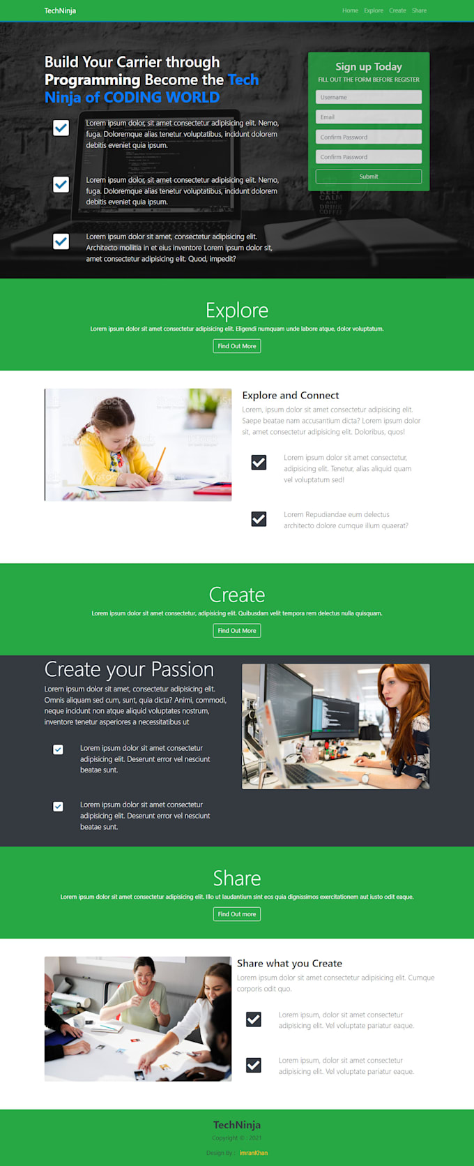 Convert figma to responsive html website by Frontendlab | Fiverr