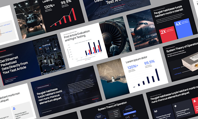 Design a slick presentation or pitch deck template by Pantheradesigns ...