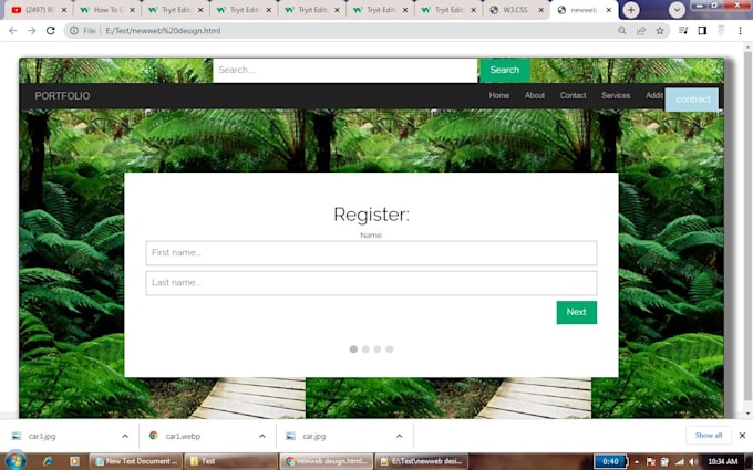 Do your html css javascript php mysql work within 48h by Webdeveloper826 | Fiverr