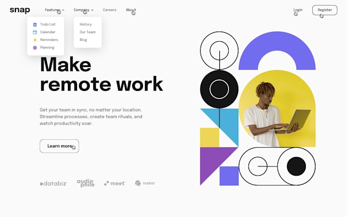 Create responsive web templates using html, css, and javascript by ...