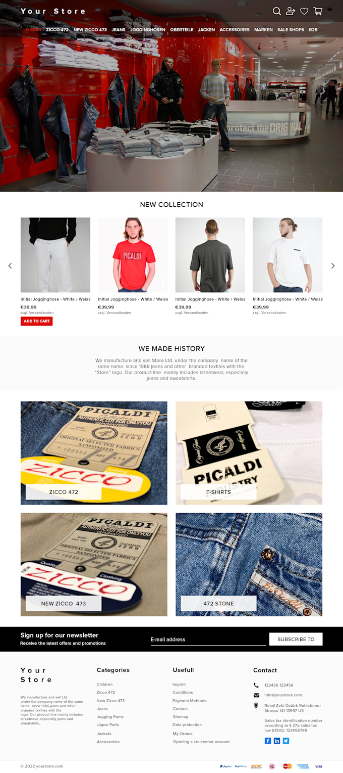 Convert xd, psd, sketch to html css by Hbdesigning | Fiverr