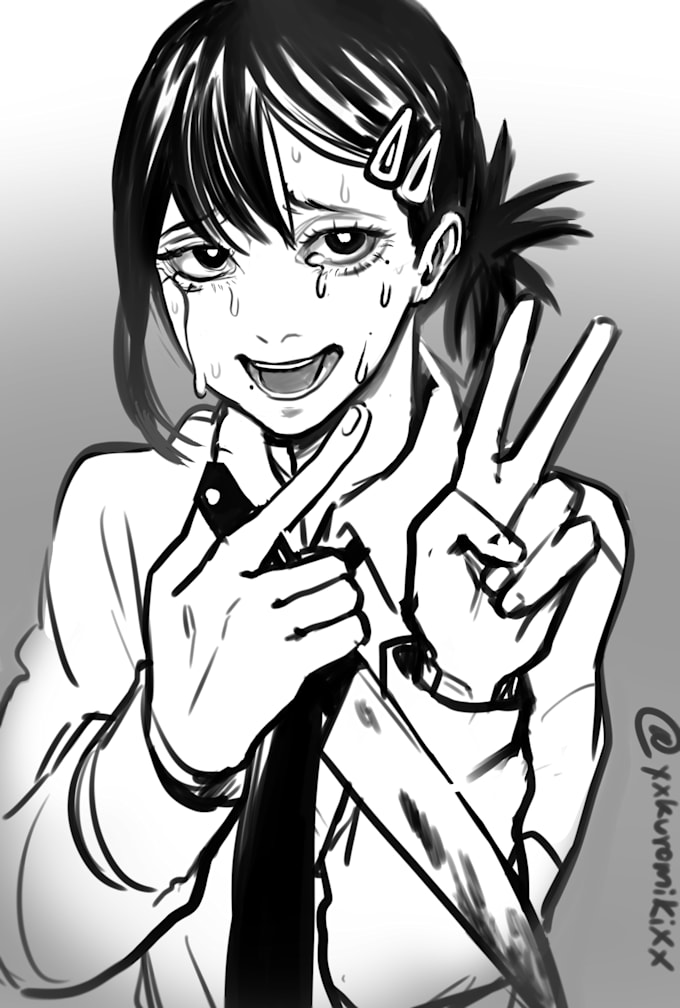 Illustrate Sexy Cute And Cool Anime Art For You By Xxkuromikixx Fiverr