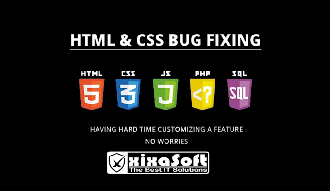 Edit html, css, js and modify or fix bugs in website by Xixali | Fiverr