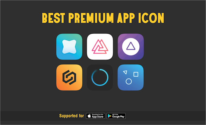 Design an awesome app icon in 24 hrs by Muhammadraza68 | Fiverr