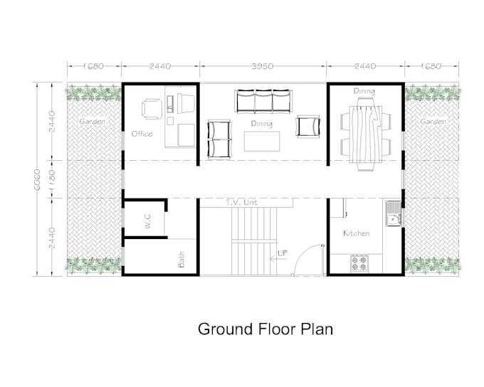 Create shipping container details floor plan in autocad by Raheel ...