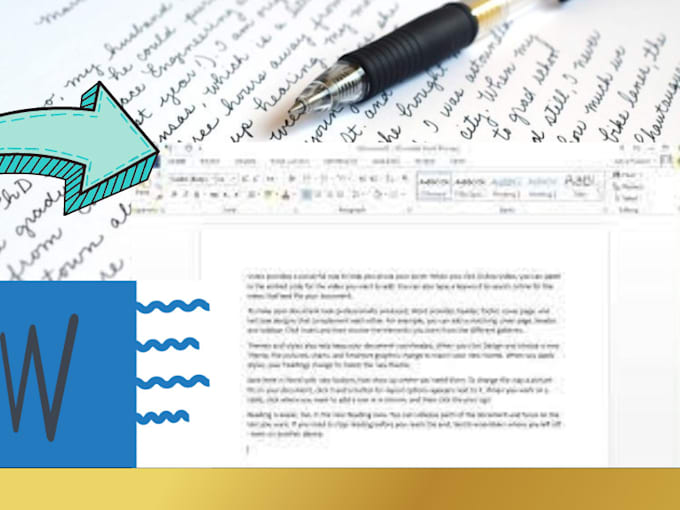 Instantly convert image and type handwritten notes into word by ...