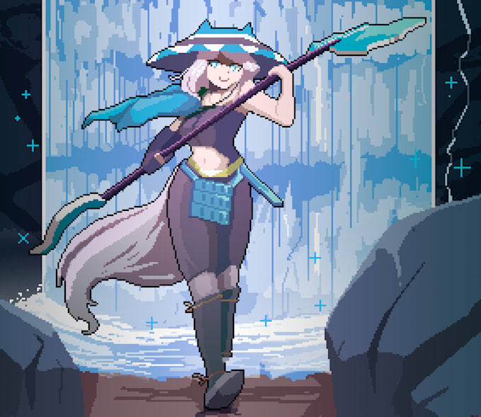 Create art in epic pixel art for your game by Takov1 | Fiverr