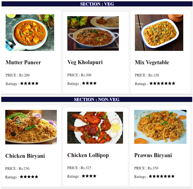 Design a static website using html and css by Atharv2511 | Fiverr