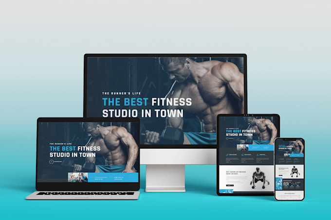 Design or redesign wix website for gym fitness health workout yoga ...