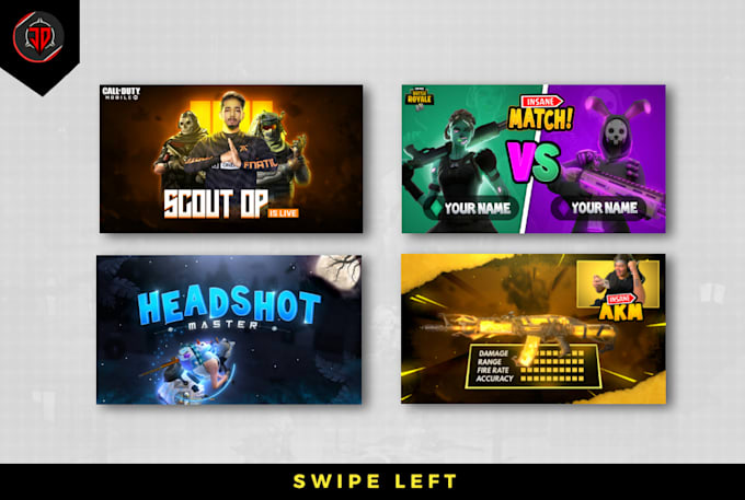 Do trendy unique viral cod fortnight gaming thumbnail in 12hour by Jit ...