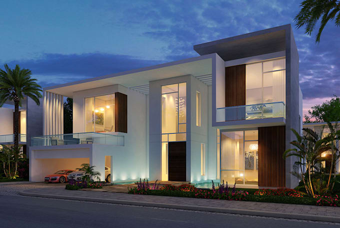 Render realistic 3d views and walkthrough animations by Archimaze | Fiverr
