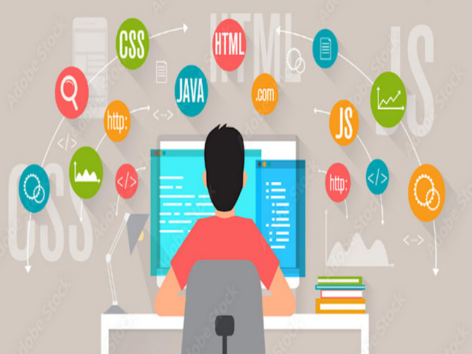 Create a custom website html template using html css js by ...