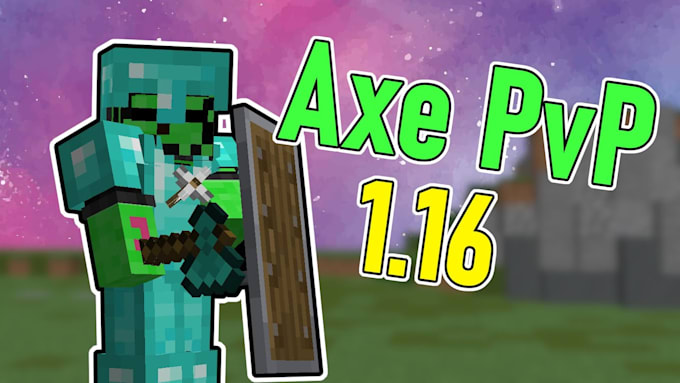 Teach you minecraft axe pvp by Sonalvaish | Fiverr