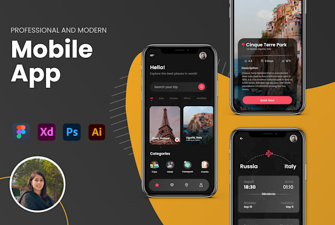 Do professional figma ui ux website and landing page design by Linta_anmol | Fiverr