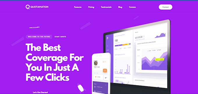 Develop websites and web apps in react ,html, python for you by ...