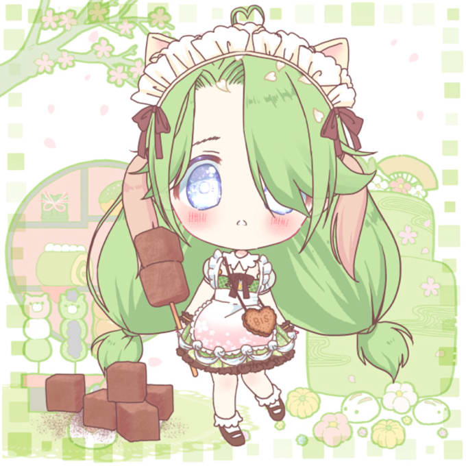 Make you a chibi profile picture by Lluscious | Fiverr