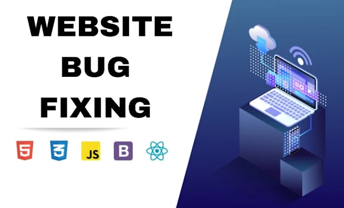 Fix errors, issues or bugs in your html css javascript react node by Rm ...